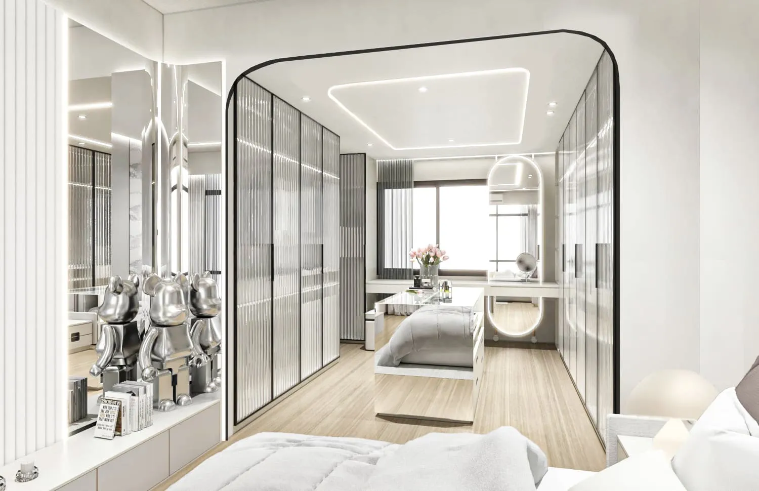 ผลงานออกแบบอินทีเรียดีไซน์สไตล์ Modern Luxury - Muller Design Solution